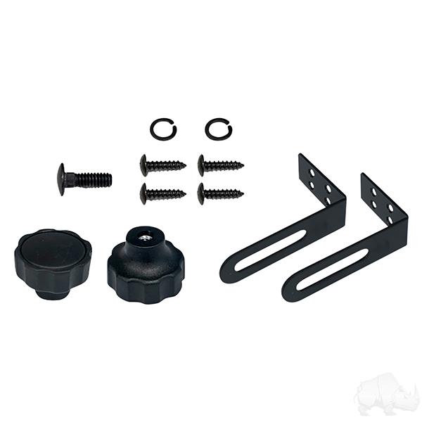 Golf Cart Hardware for RHOX 5 Panel Mirror ACC-1000 - Universal Fit